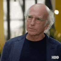 Pretty Good Larry David Gif