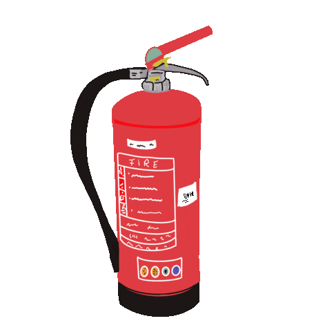 Fire Department Sticker by deinechristine for iOS & Android | GIPHY