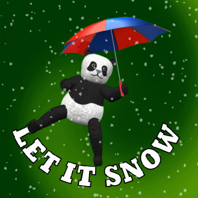 Panda In The Snow GIFs - Get the best GIF on GIPHY