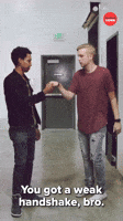 Awkward-handshakes GIFs - Get the best GIF on GIPHY