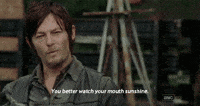 Daryl Dixon Smiling Gif