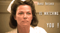 Nurse Ratched Animated Gif